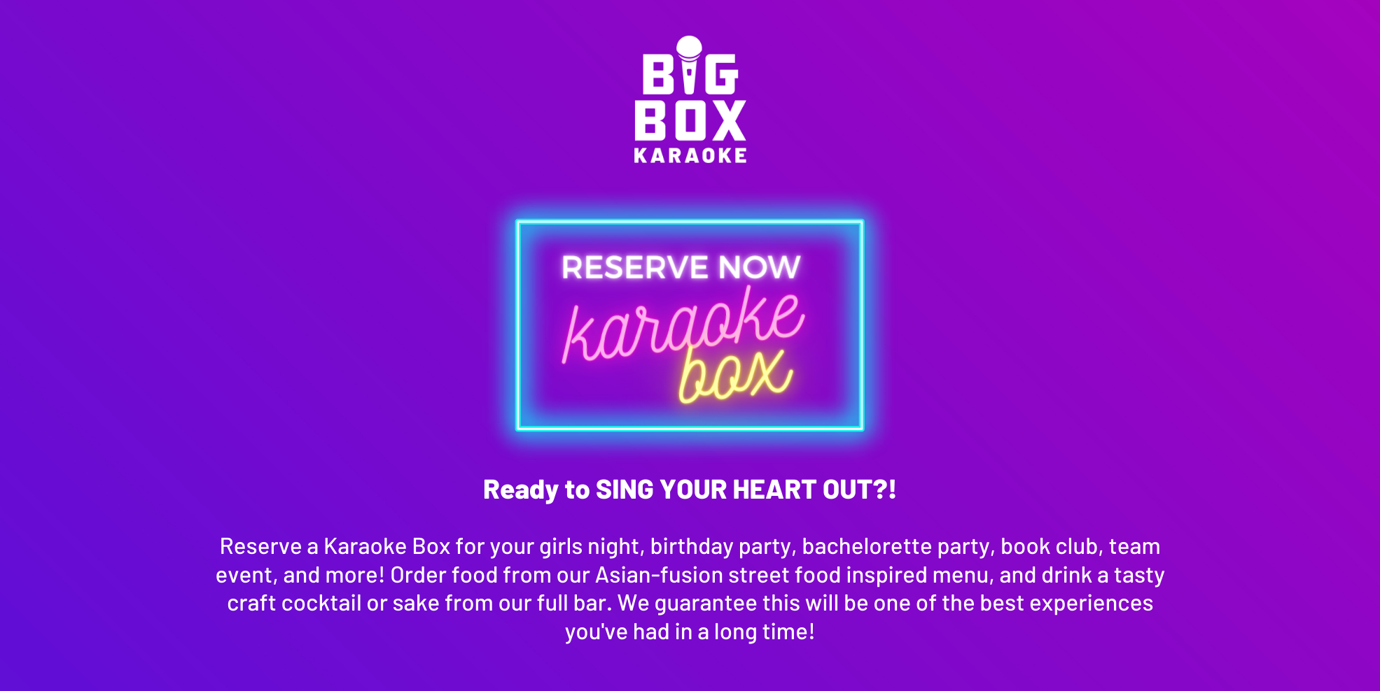 Big Box Karaoke